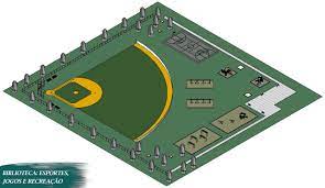 As 3 Melhores Quadra Revit - Familias Revit