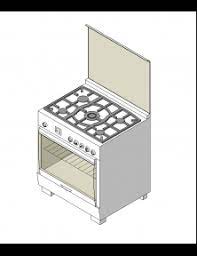 Fogão Revit - Projetos Revit Editáveis