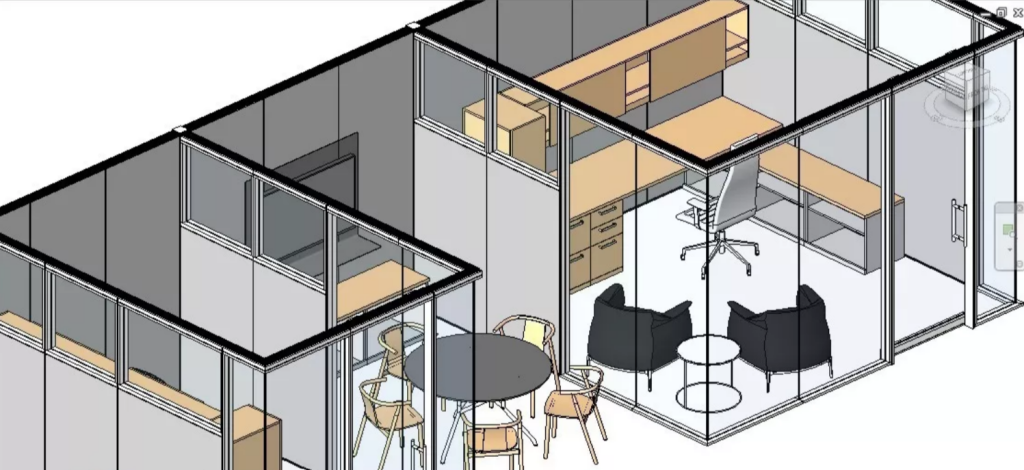 Parede Drywall Revit - Divisórias e Painéis em Revit