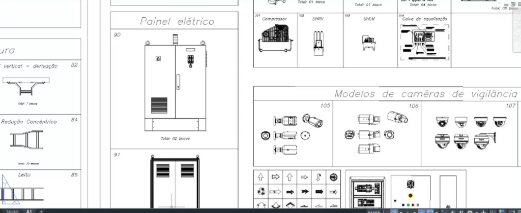 5000 Blocos Autocad Instalações Elétricas