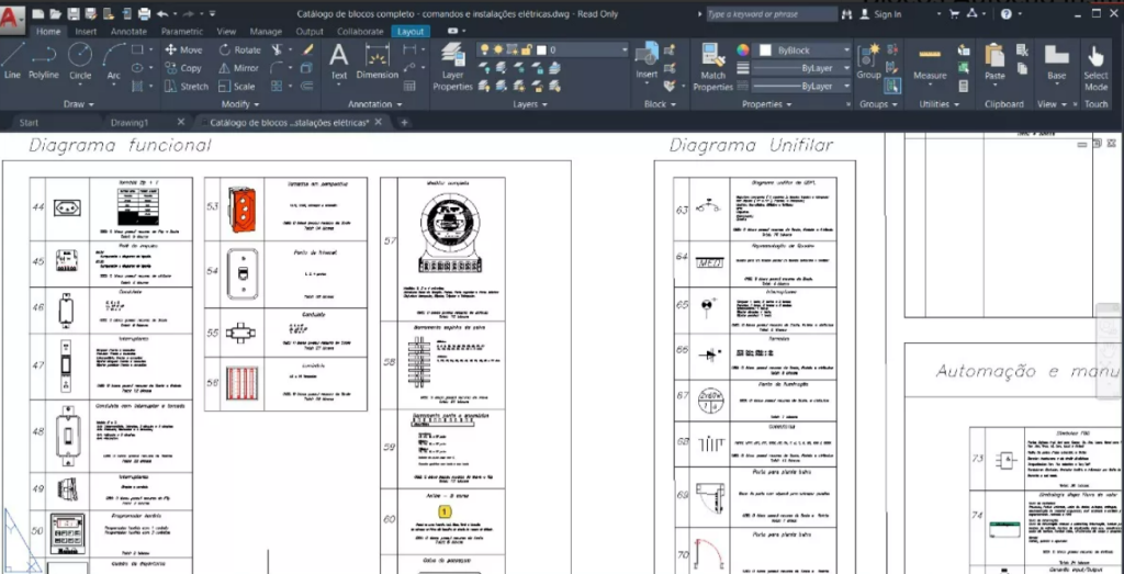 5000 Blocos Autocad Instalações Elétricas