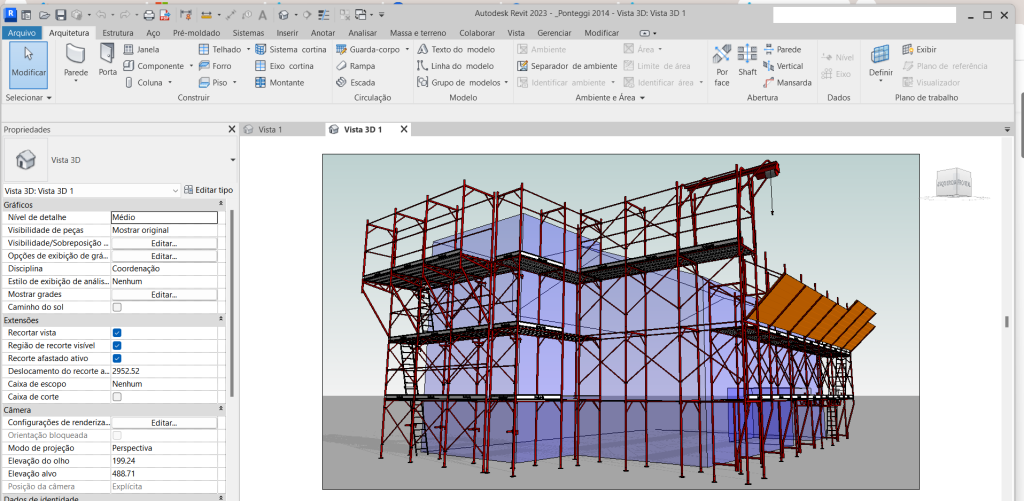 Os 5 melhores Andaime De Tubo Roll Revit - Projetos Revit