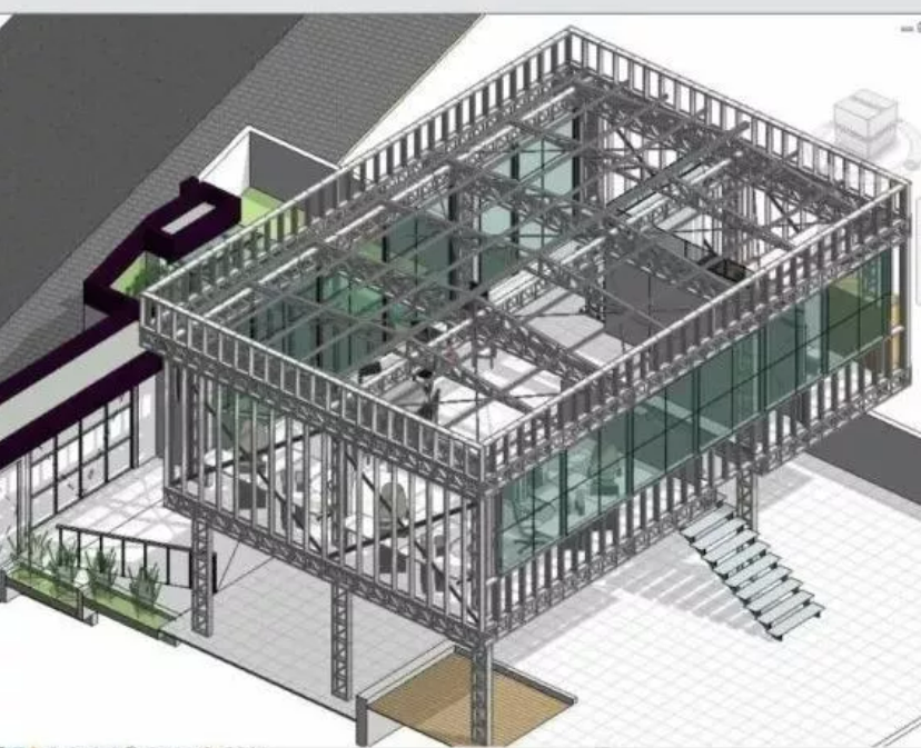 Melhor Template Steel Frame Revit - Projetos Revit Editáveis