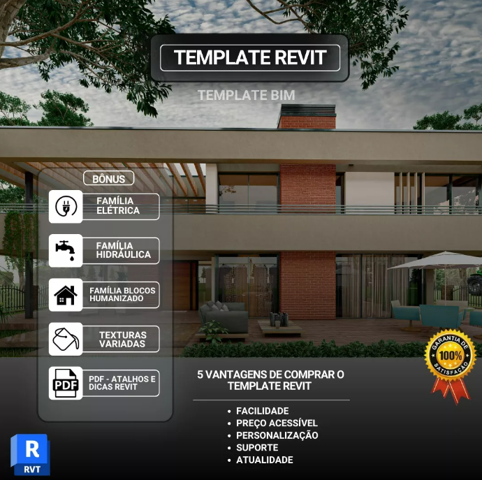 Melhor Template Revit MEP - Projetos Revit Editáveis